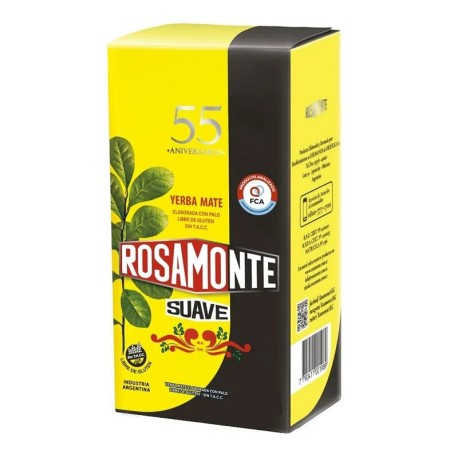 yerba mate rosamonte suave
